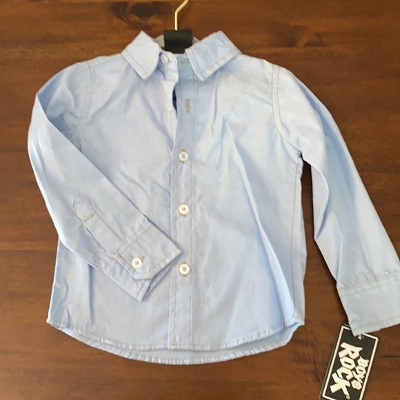 Boys Rock | Shirts & Tops | 3 3t Light Blue Collared Shirt | Poshmark